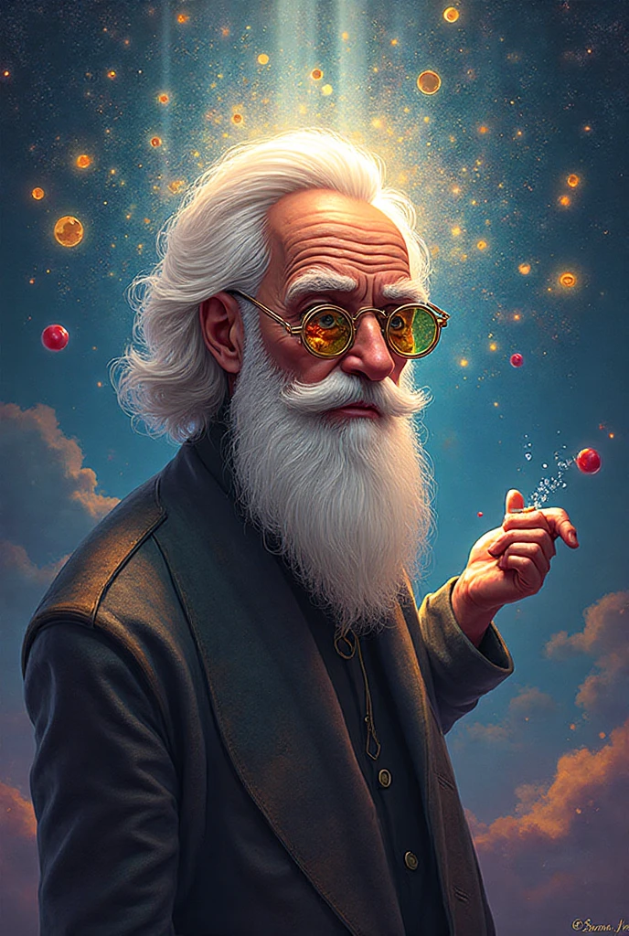 The Cosmic Author is a being that exists beyond all dimensions - SeaArt AI