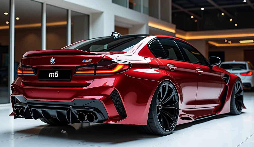 This Model. Design back full car back bumper, view of a ultra luxurious ...
