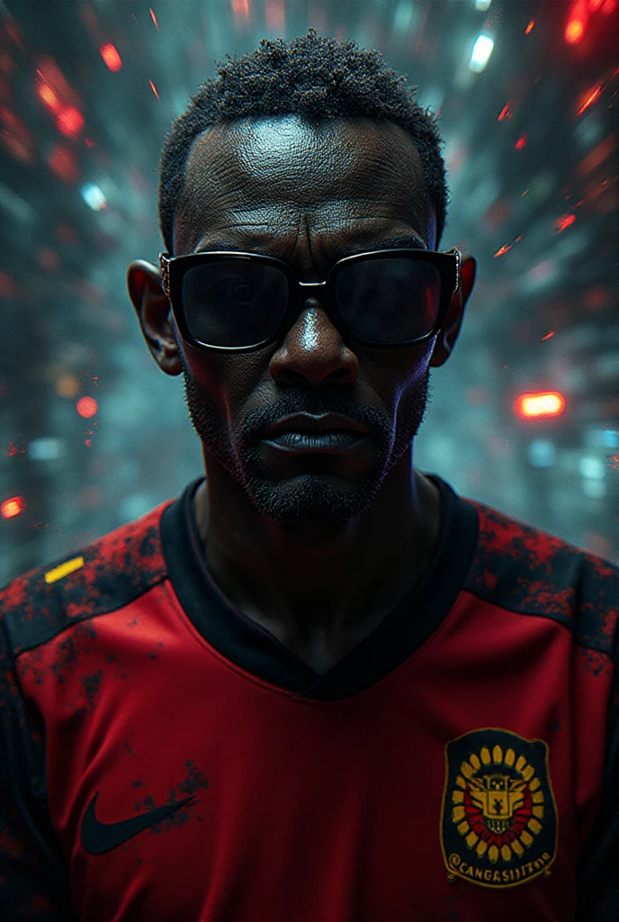 A brainrot-like character named Palanka, with a dark and chaotic look ...