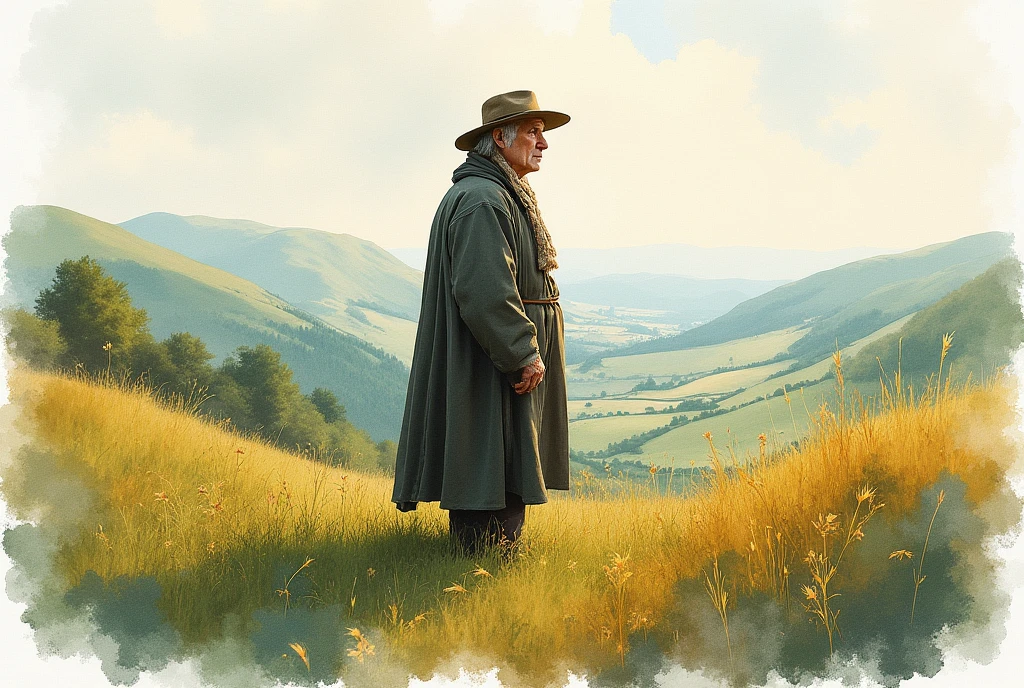 Colored illustration (NO photo NO Real image), Wordsworth is the most ...