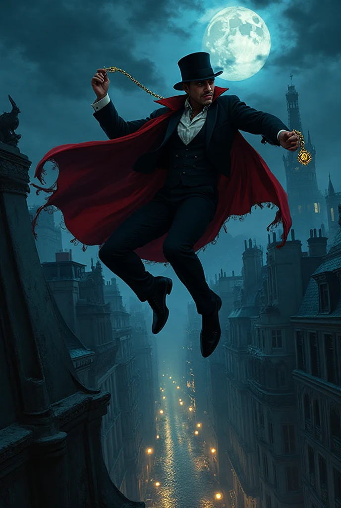 A dashing gentleman thief, approximately 30-35 years old, of mixed ...