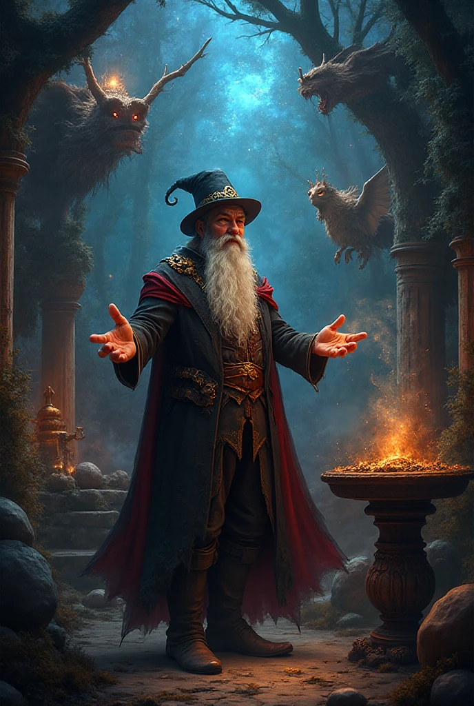 Magical World,Magician,Magical Creatures, Magic Castle,Fantasy Scenes ...