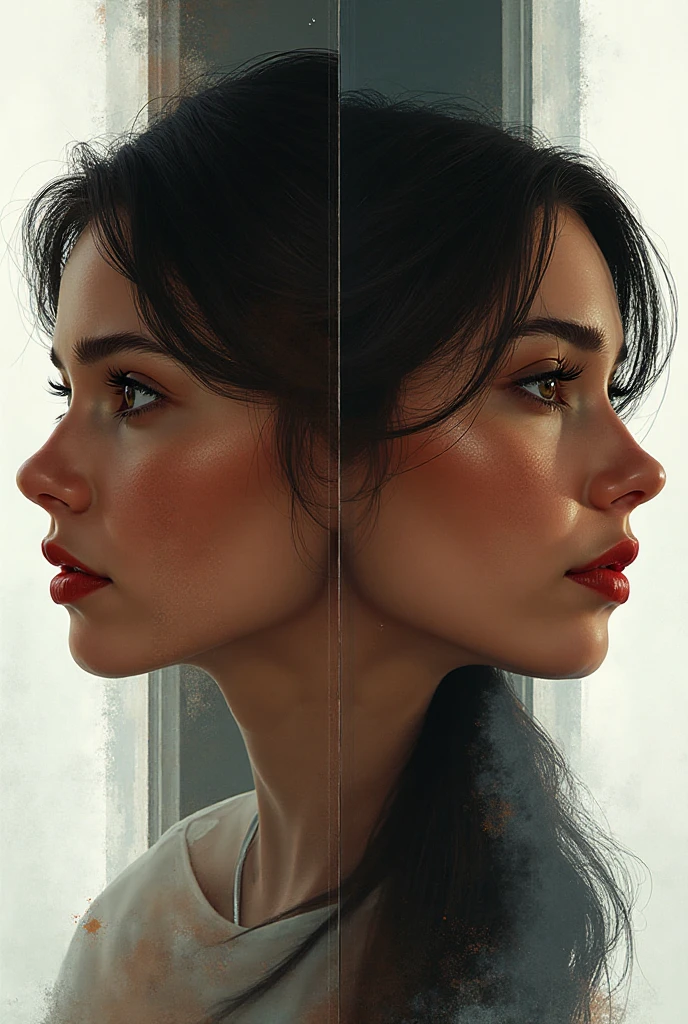Make a woman in four - SeaArt AI