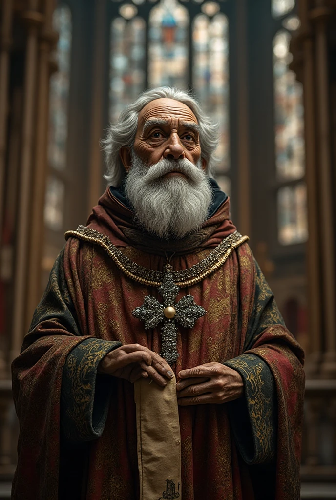 Puppet of a church father - SeaArt AI