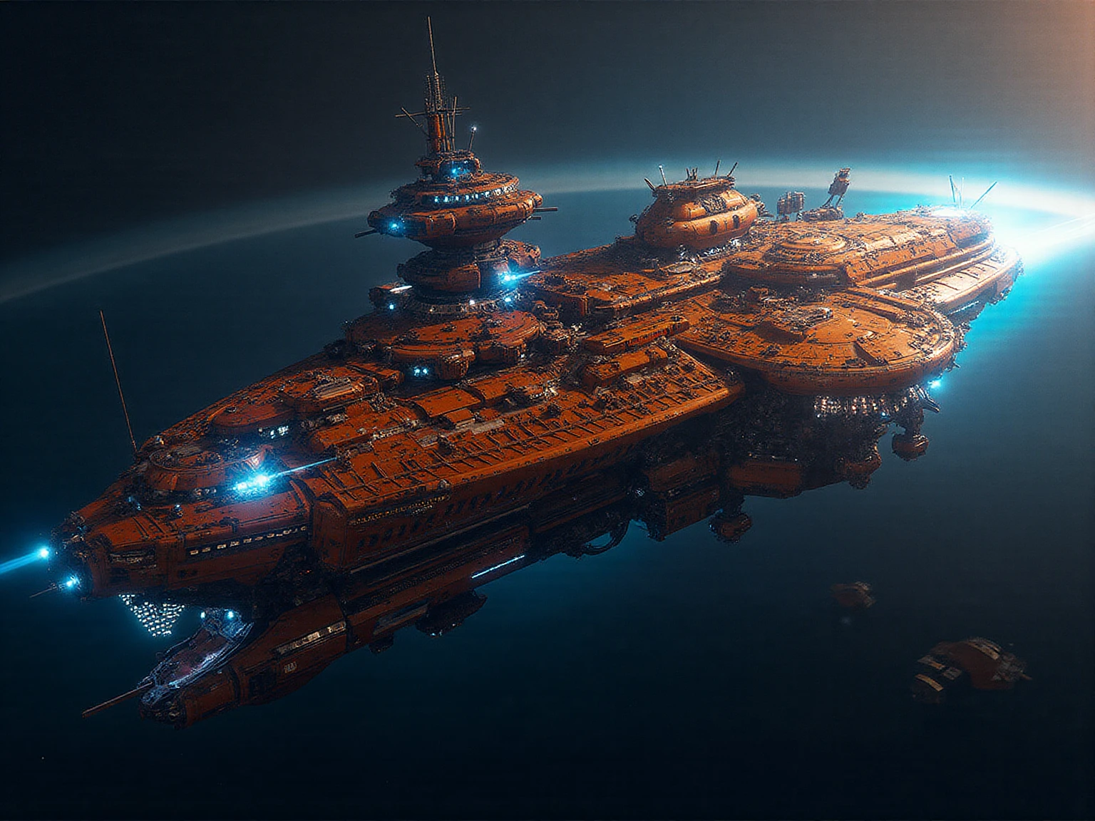 "Unbridled Field"independent fortress structure located above the head ...