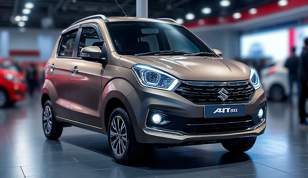 A 2025 Maruti Suzuki Alto K10, front side angle view, modern compact ...