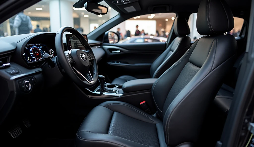 Highly detailed and realistic interior of 2026 Toyota Hardtop modern ...