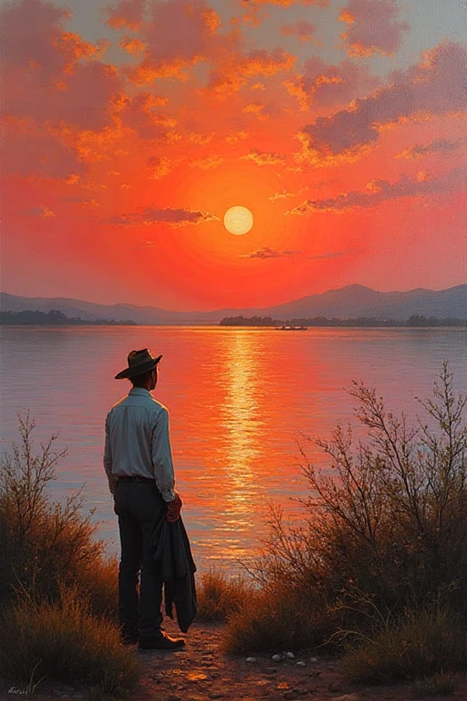 Oil painting, in the style of Hu Jundi, delicate brushstrokes - SeaArt AI