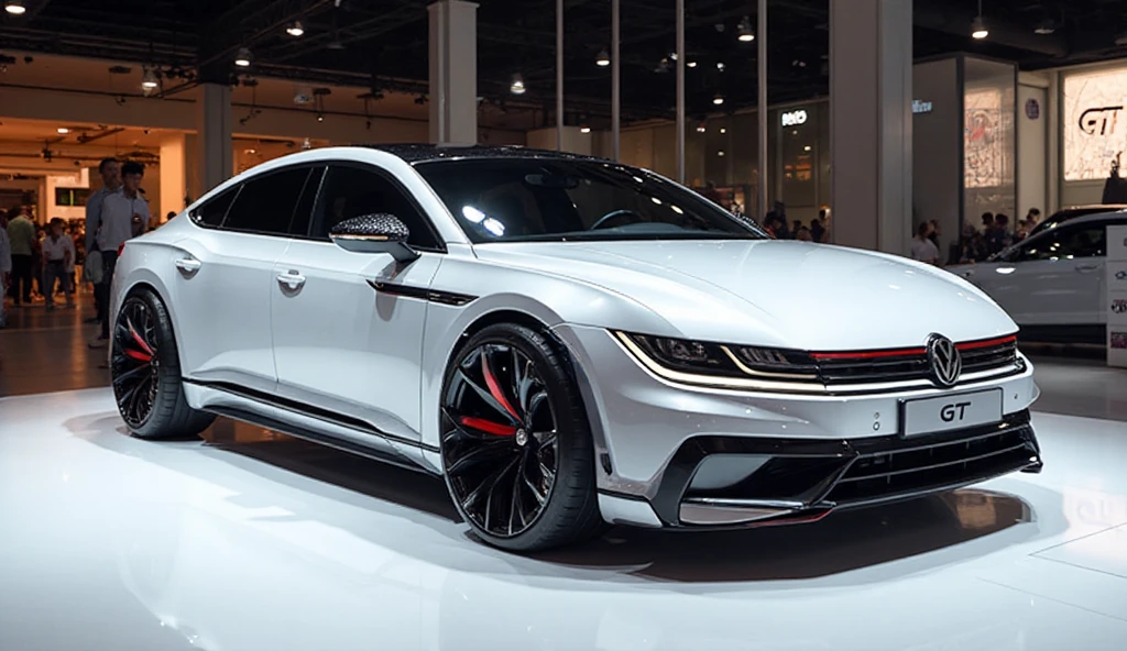 CLOSE FRONT SIDE VIEW of A conceptually design new upcoming 2026 Model ...