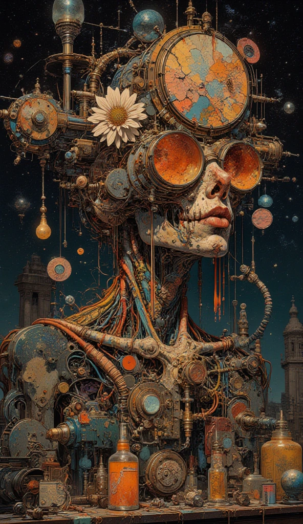 ((best quality)), ((masterpeice)) A psychotic depiction of a tech ...