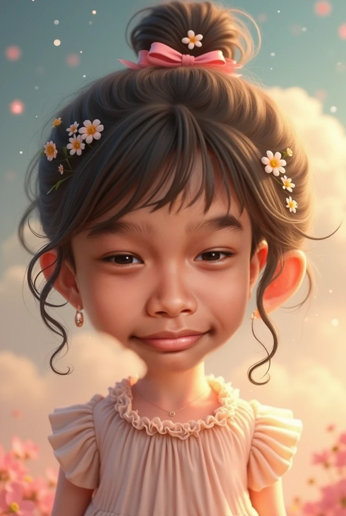 Create this photo with the face looks like a cute girl - SeaArt AI