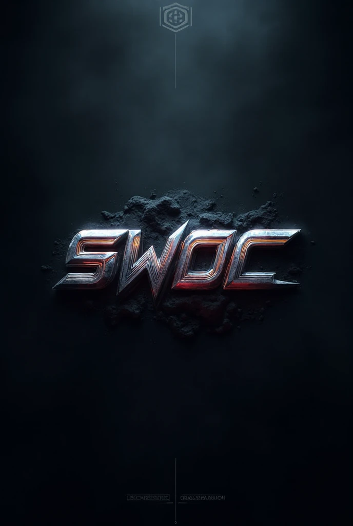 Create a cool logo written on SWOC - SeaArt AI