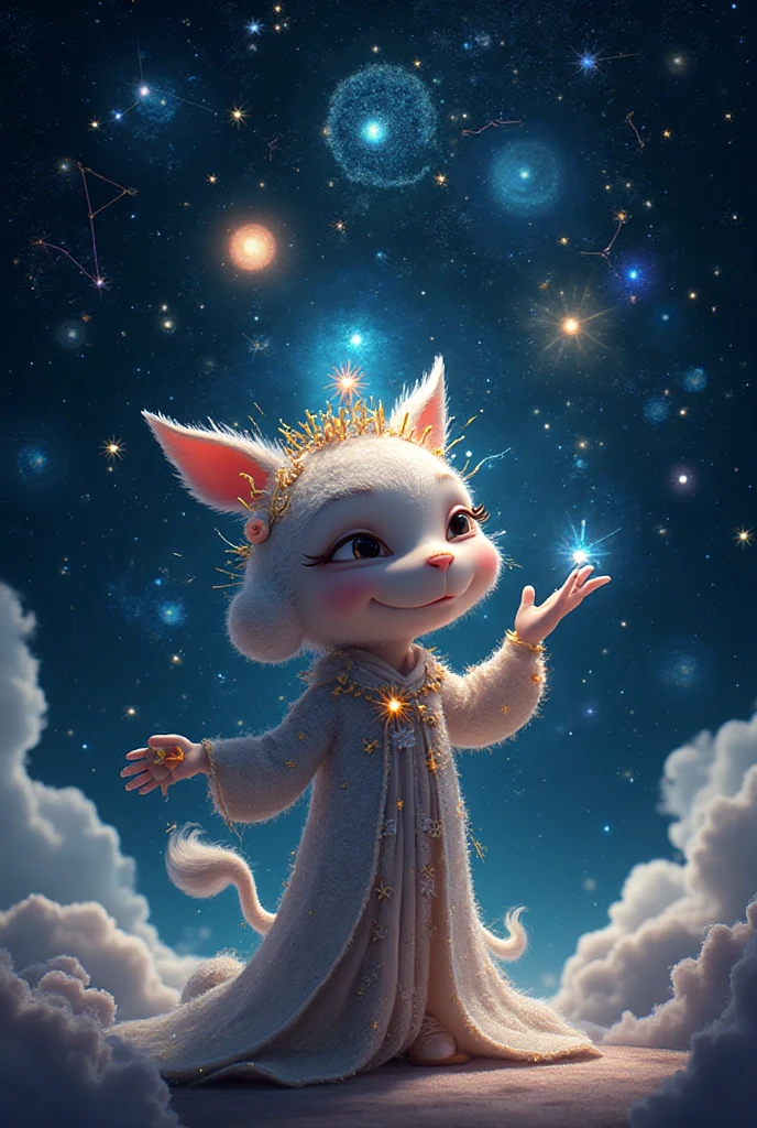 "An anthropomorphic guide to the constellations ". - SeaArt AI