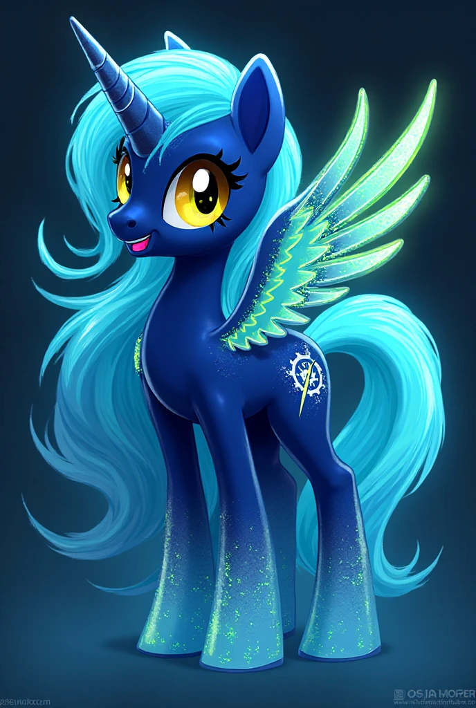 A female My Little Pony-style pegasus named "Compile Dash" (that ...