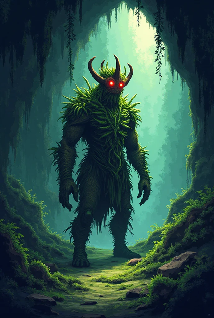 Create a 64x64-bit style image inspired by the animation of the video ...