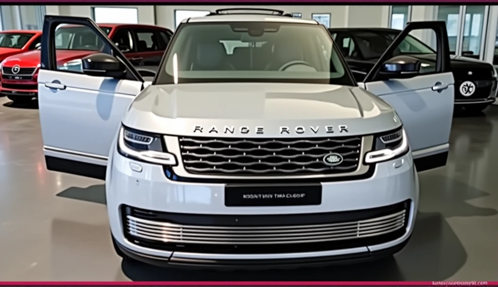 “Range Rover luxury SUV, photorealistic, ultra-detailed rendering ...