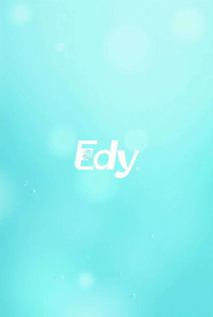 A clean and fresh branding visual for "Edy", a cleaning products brand ...