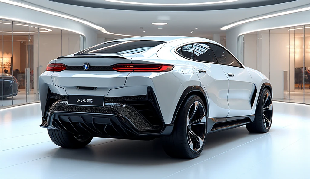 An ultra-realistic image of Aggressive ( back side) view with ...