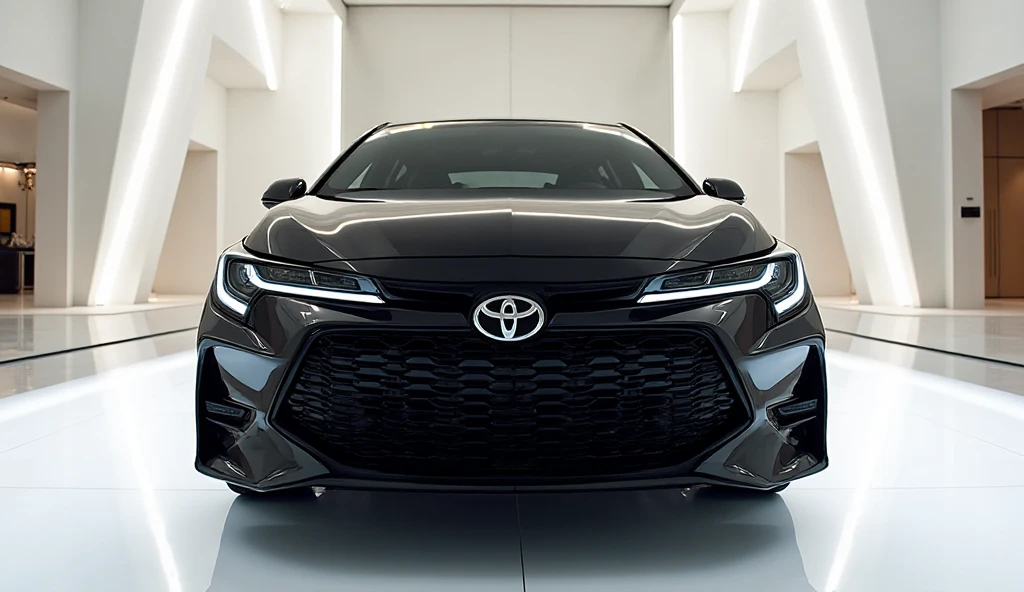 Please give me image about 2025 Toyota Corolla NC is black color in ...