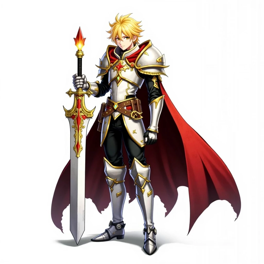 Full Body Character Portrait，Japanese animation style，high detail ...