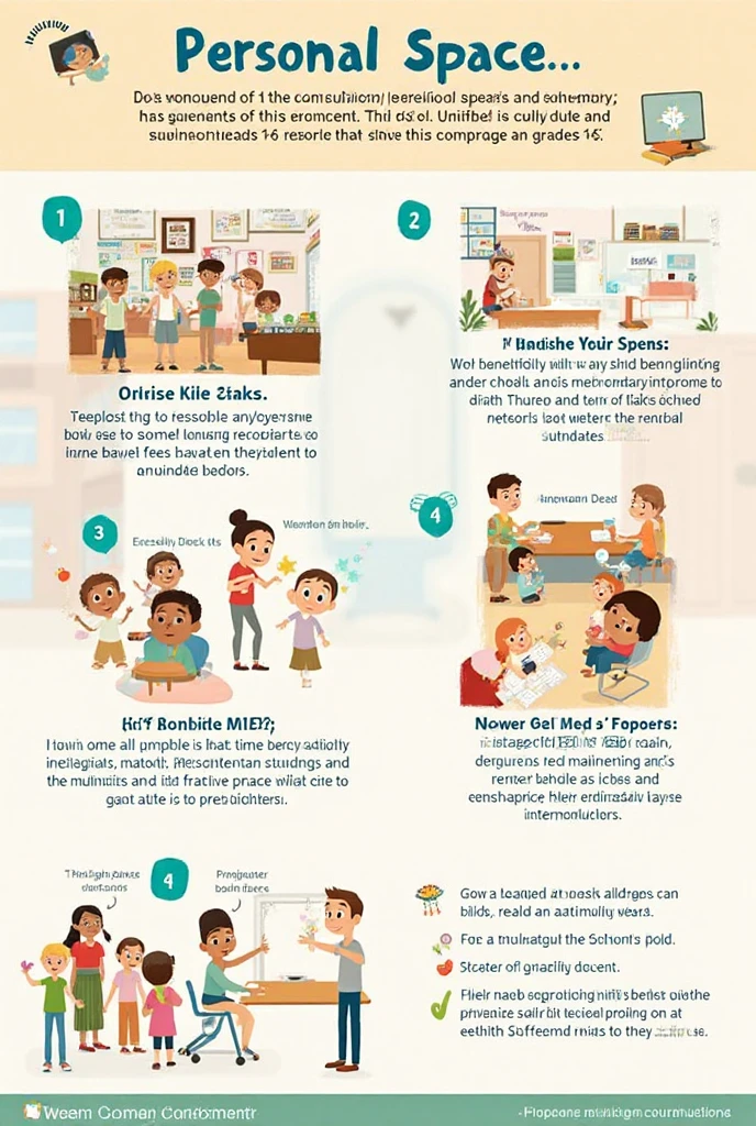 Can you make infographics about personal space. Make it understandable ...