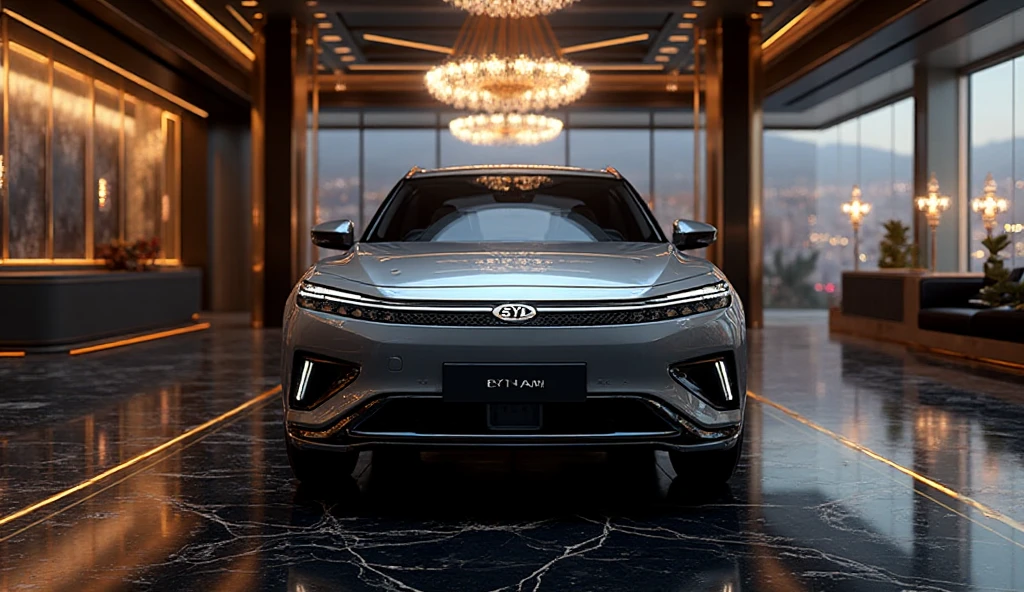 Here’s the extra-luxury prompt for the front view of the 2026 BYD Han 3 ...