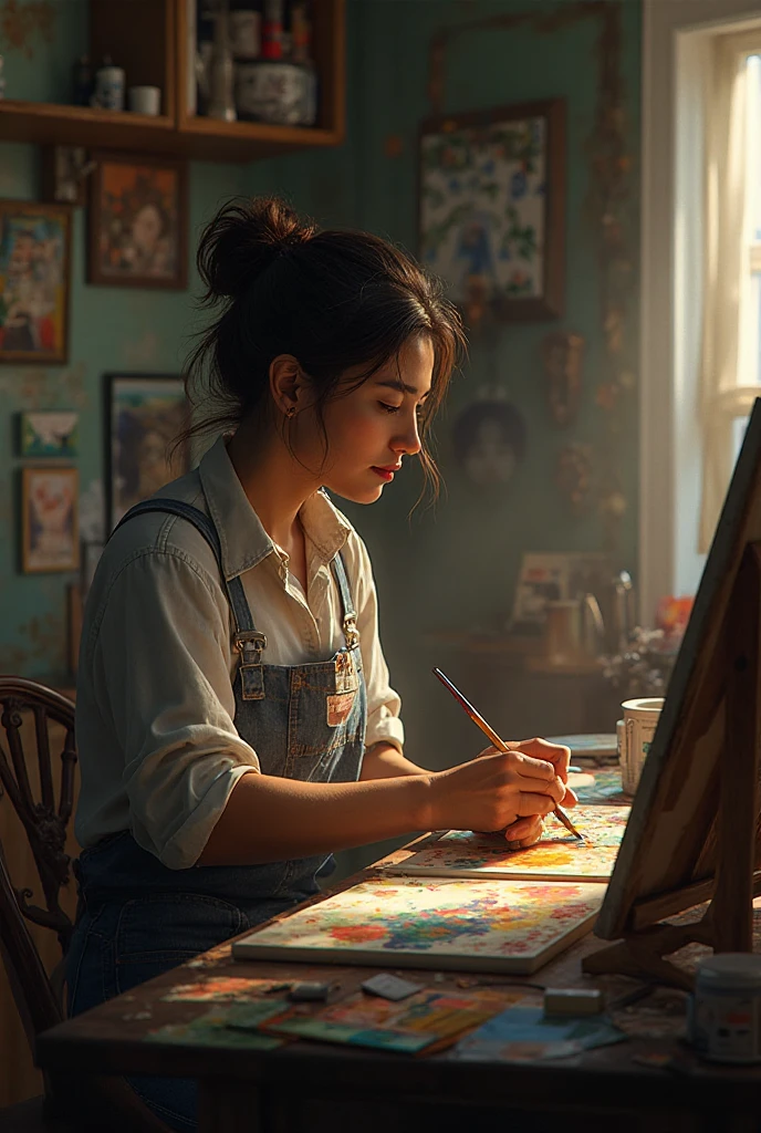 Make it more realistic , like human work - SeaArt AI