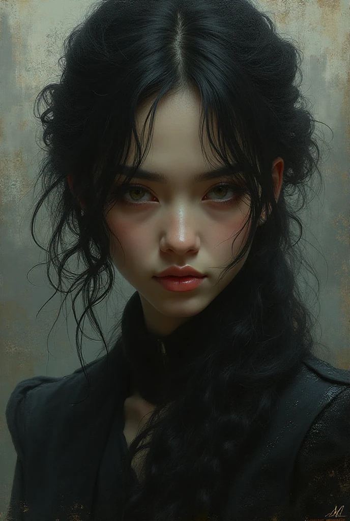 Create a portrait of this person with the above characteristics - SeaArt AI