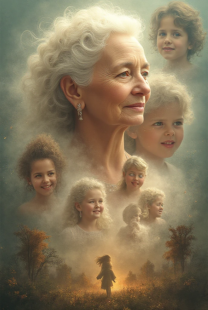 Hi I want to create a montage of my deceased grandmother with my ...