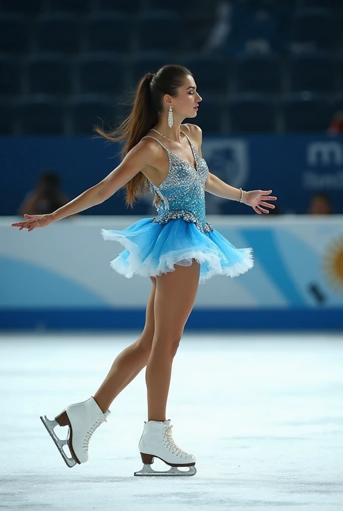8K resolution , See figure skater's movements {x} Full body image with ...