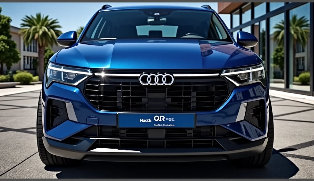 Give me same to same image for 2026 Audi Q3 and Audi logo number plate pa q3 lik - SeaArt AI