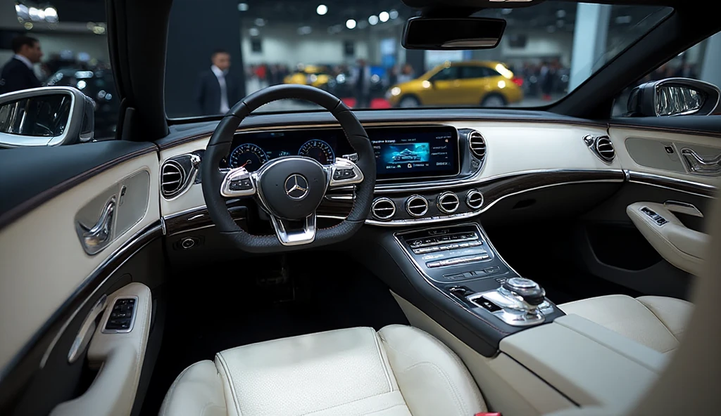 Highly detailed and realistic interior of (2025 Mercedes AMG Gt 63 ...