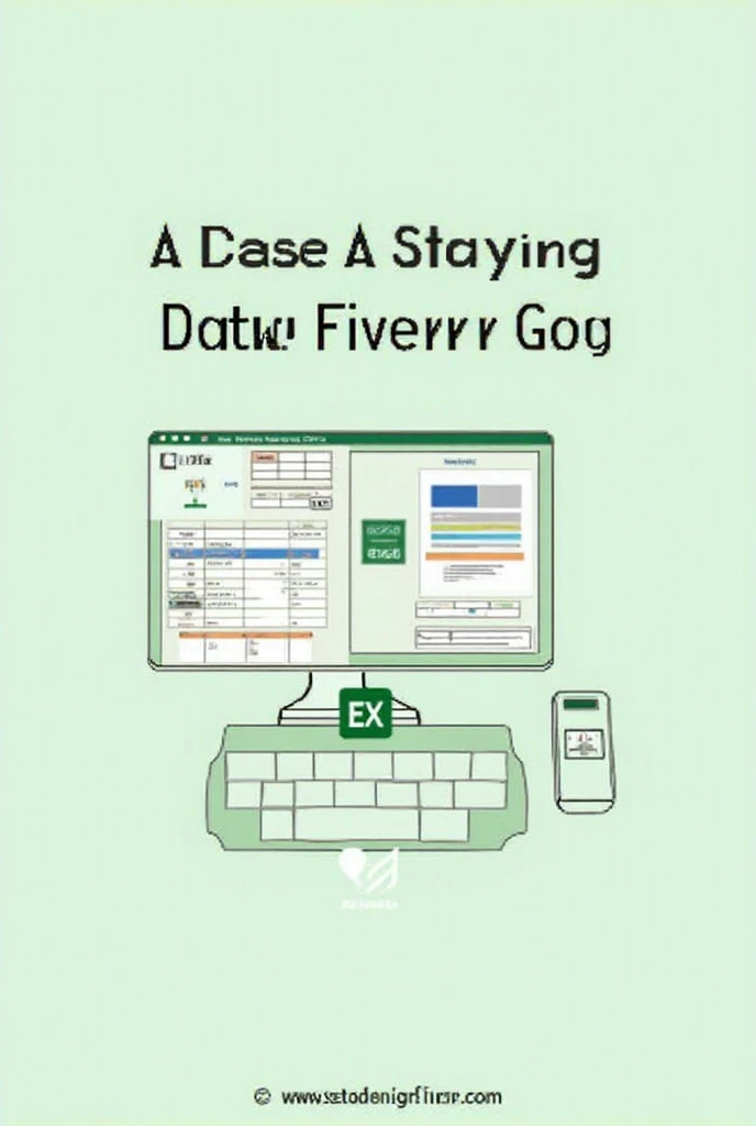 A professional Fiverr gig thumbnail design, text “Data Entry - SeaArt AI