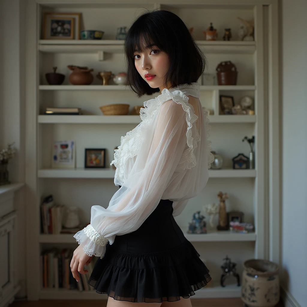 I came to Tokyo、Gorgeous Girl、bob cut、Japanese girls、Full Body - SeaArt AI