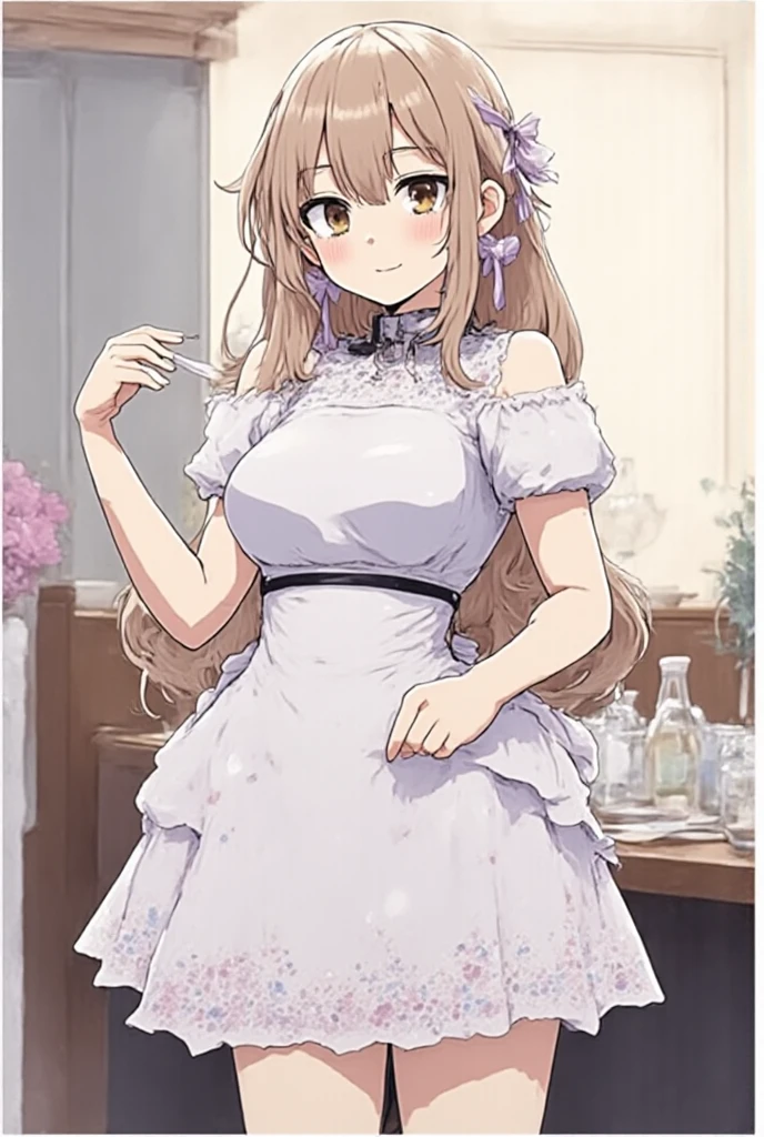 Remove this a dress for a anime all dress up remove - SeaArt AI