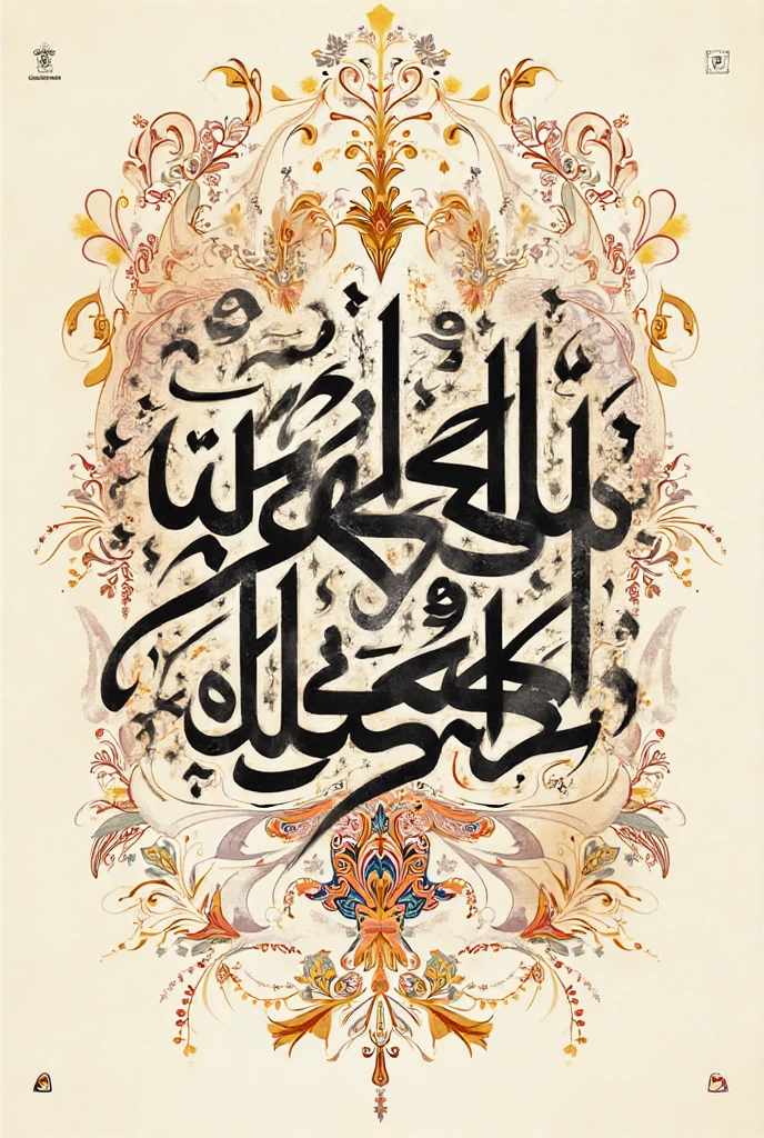 Rien a voir …. I just want to have a calligraphy model of this text ...