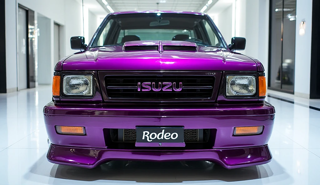 front bumper A luxurious, camera (1979 Isuzu Rodeo - SeaArt AI