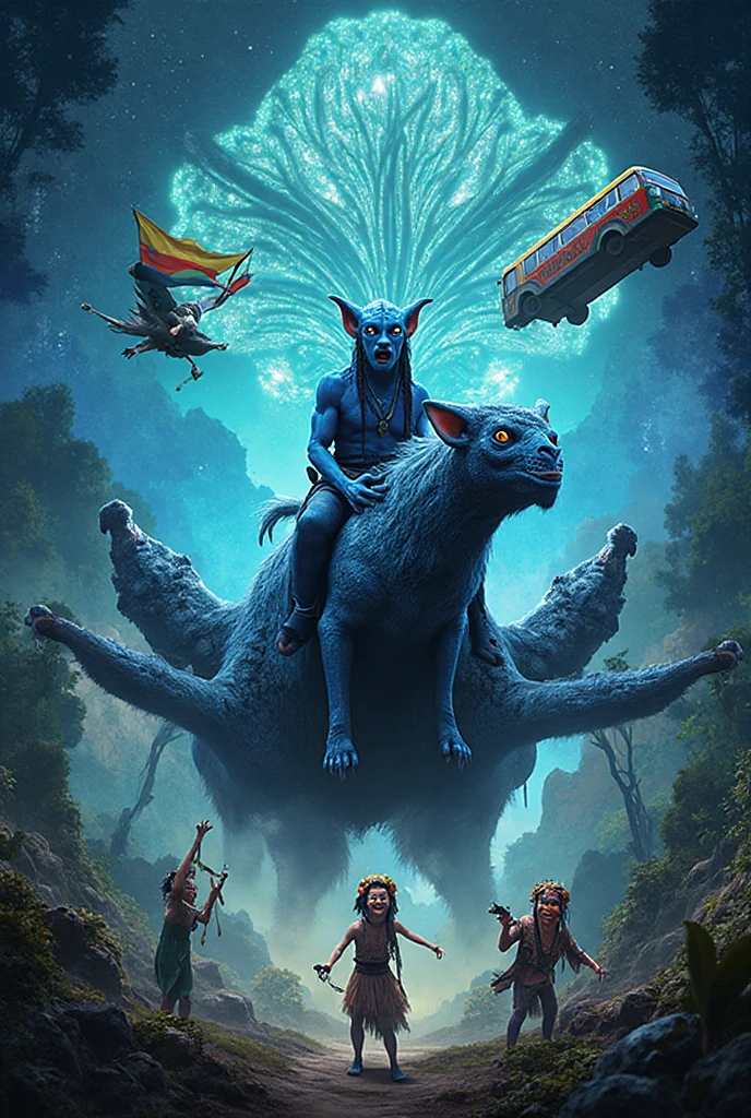 Epic and comedic movie poster for a film titled 'From Rats to Na ...