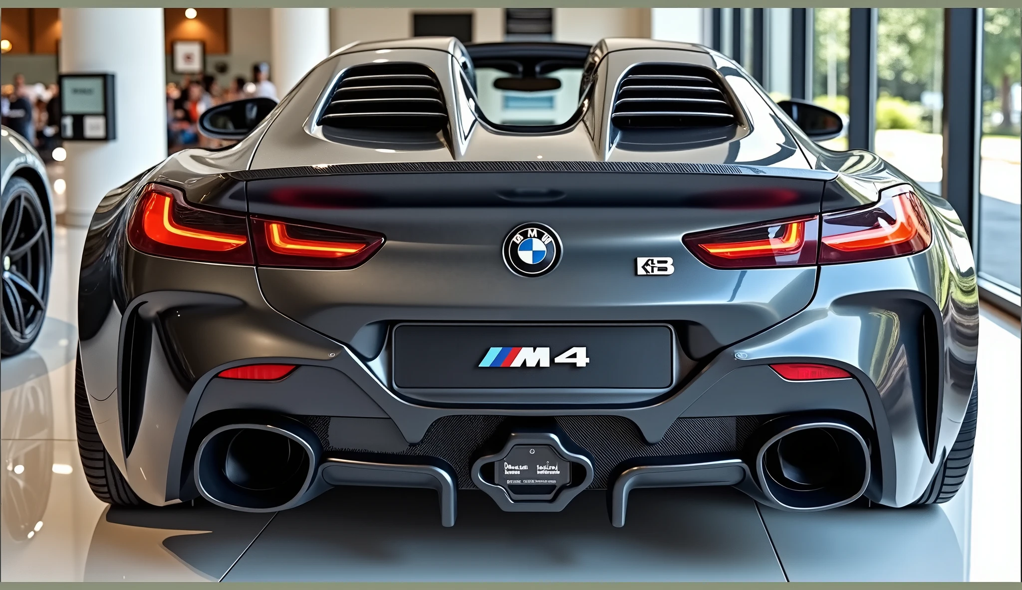 An ultra-realistic image of Aggressive (back) view with Aggressive with ...