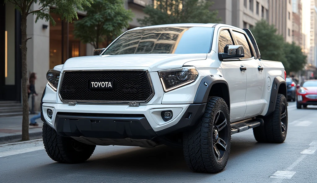 Close up view of, Toyota Heavy Duty Pick up” Concept is not just pick ...