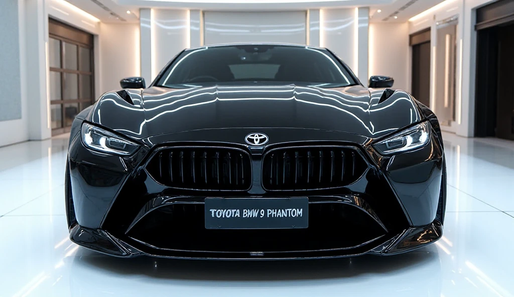 Front"A luxurious, came!( Toyota BMW 9 Phantom) with a bold and ...