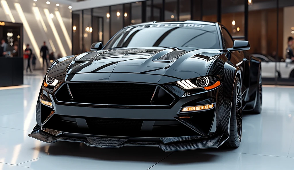 An ultra-realistic image of Aggressive (front) view with Aggressive ...