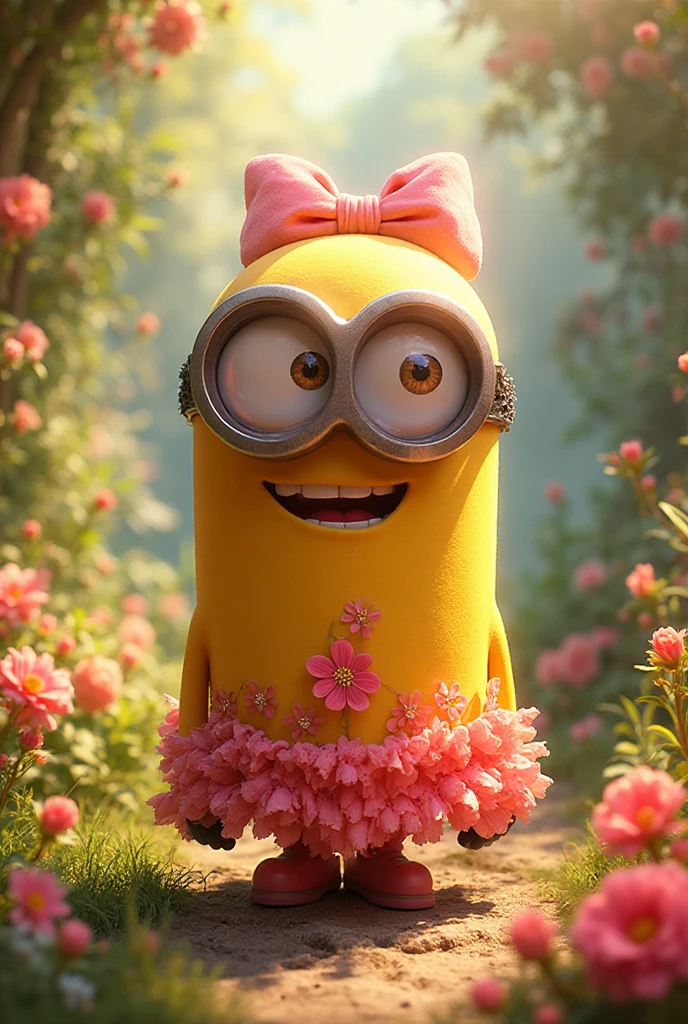 Minion rosa - SeaArt AI