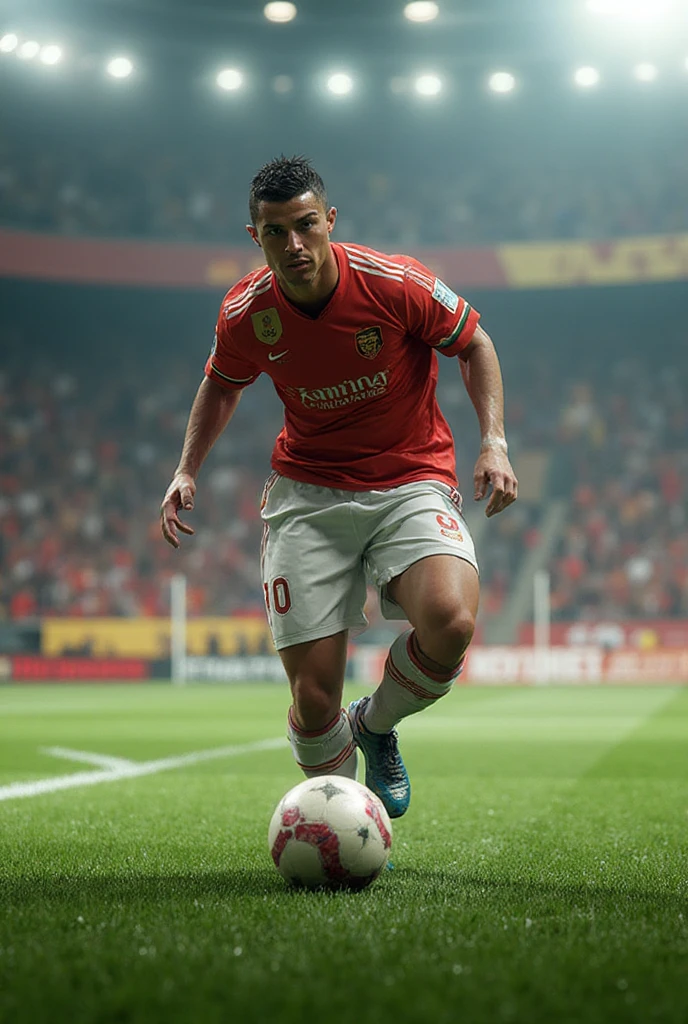 Cristiano Robaldo soccer - SeaArt AI