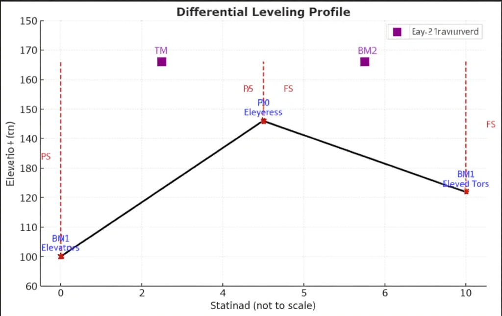 AMKE A SIMPLE GRAPH OF THE LEVATIONS WITH A PROPER LABELING AND PUT A ...