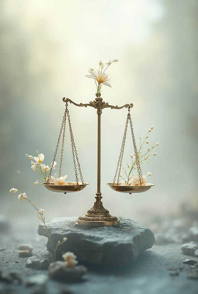 The word poetry above the balance - SeaArt AI