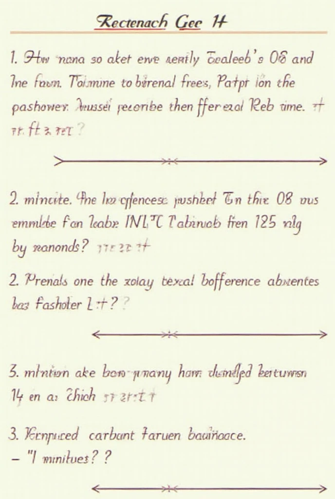 1. question : How many minutes have passed between 08:39 and 08 - SeaArt AI