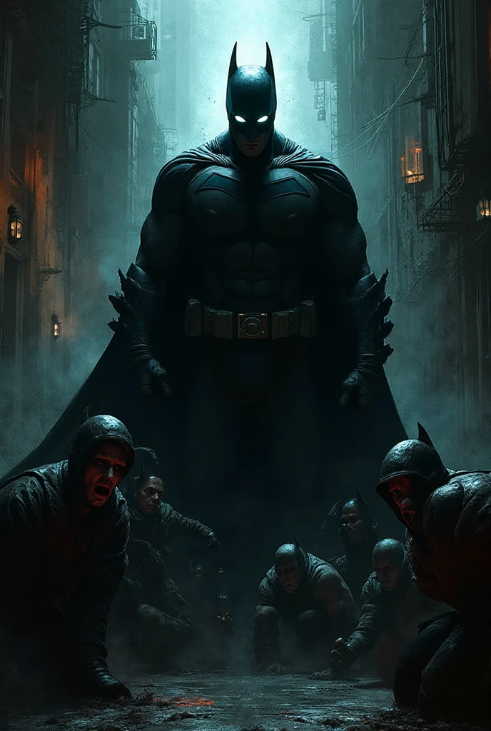 Disturbing vision of what Batman would be like in the eyes of Gotham ...