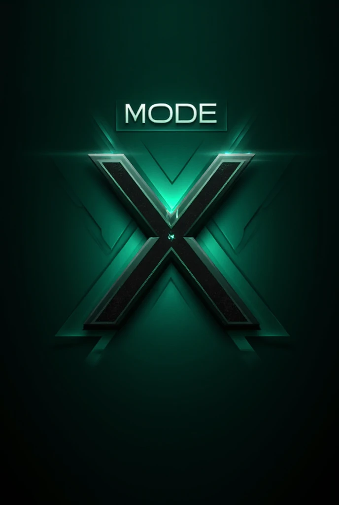 Design a sleek, modern clothing brand logo with a rich emerald green ...