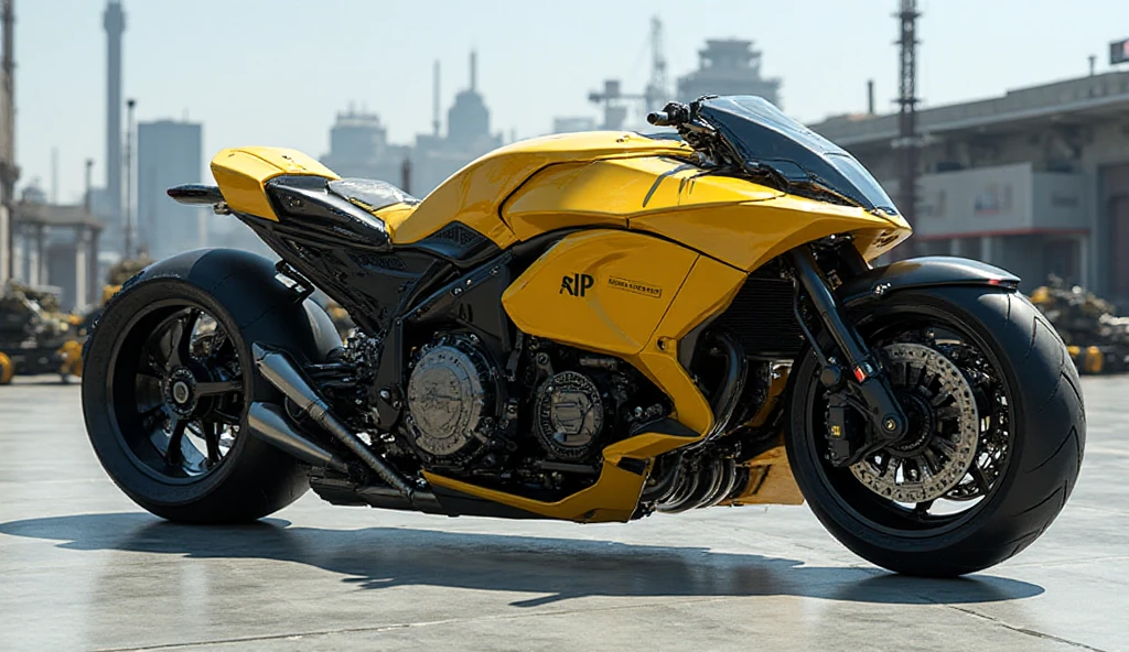 A massive futuristic American military superbike by[BMW ...